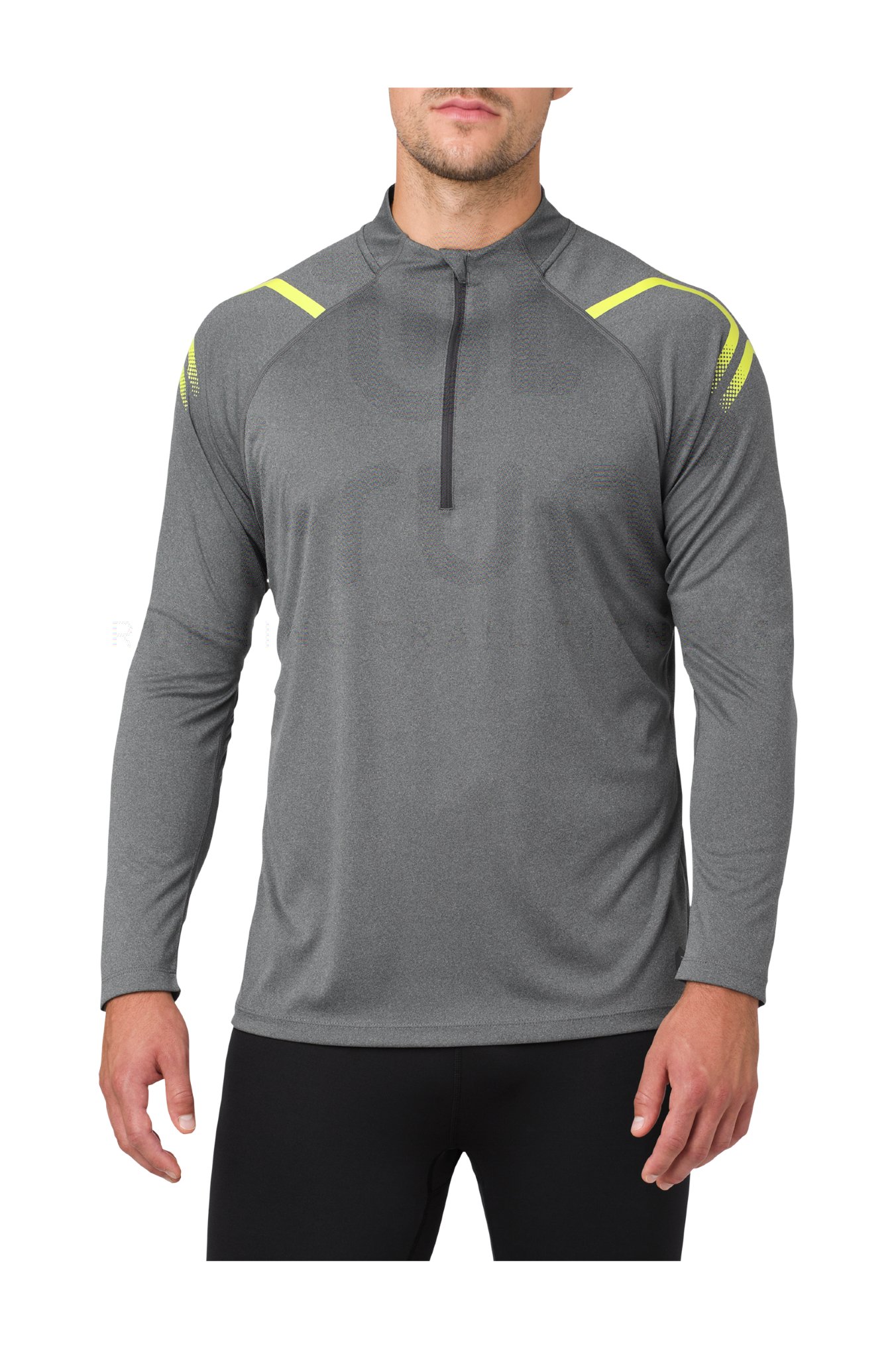 Asics Icon LS 1/2 zip M homme pas cher