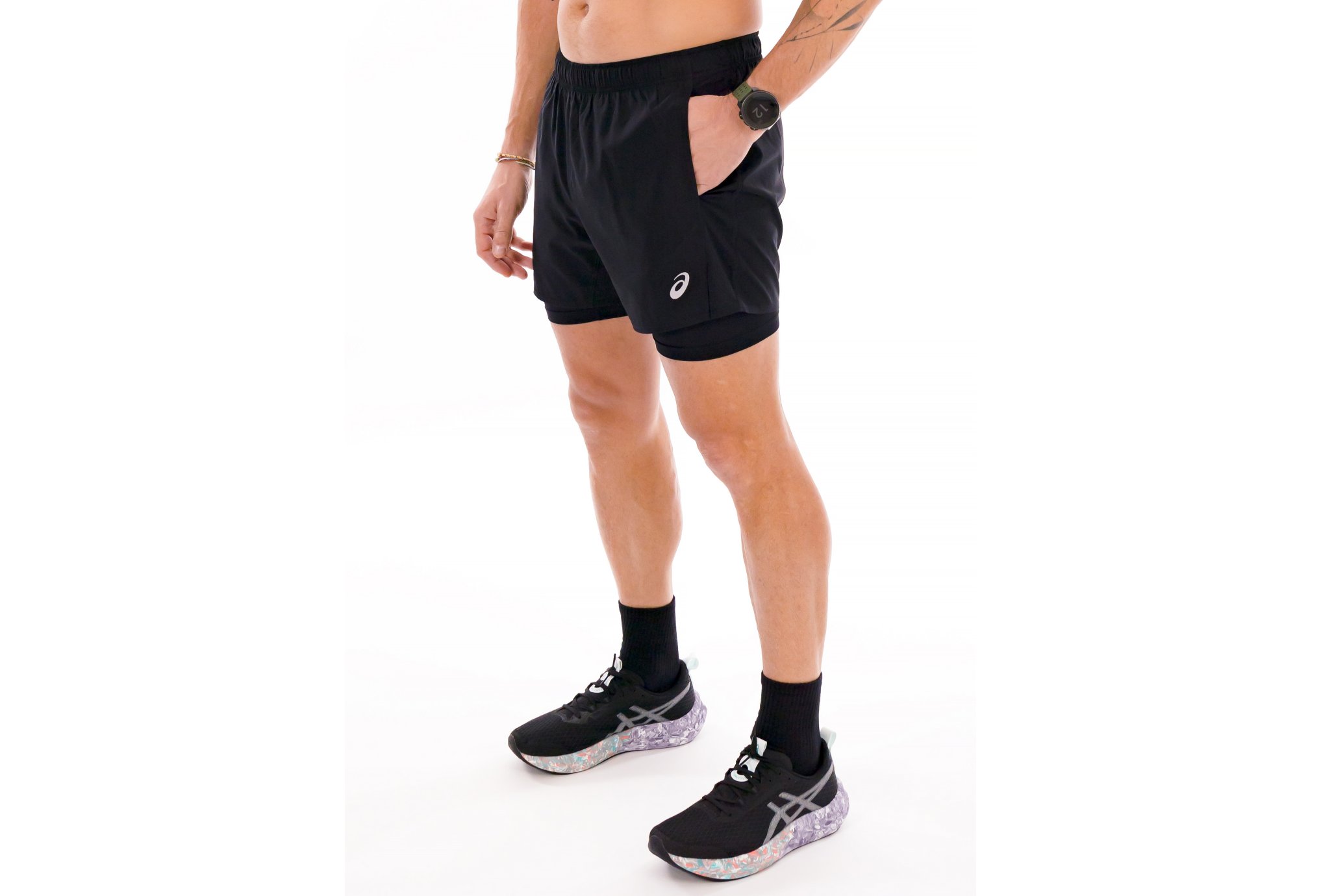 Asics Core 2N1 in promozione | Uomo Abbigliamento Shorts Asics