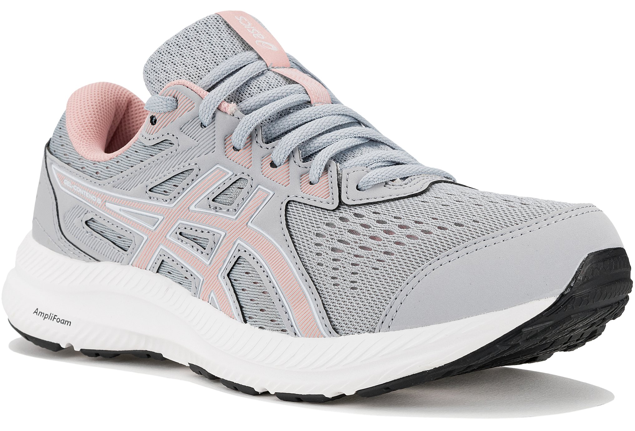 Asics Gel-Contend 8 W femme Gris/argent pas cher