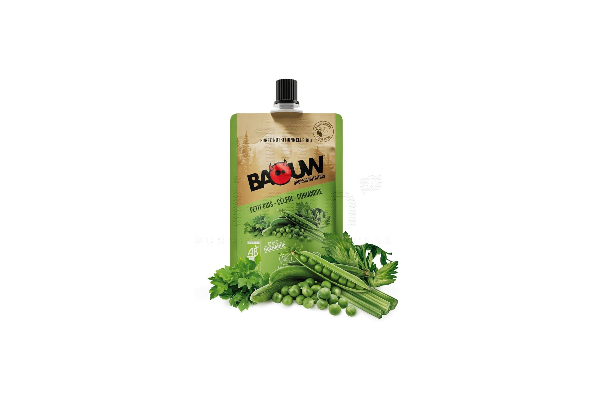 Baouw Pur?e nutritionnelle bio - Petit pois - C?leri - Coriandre ...