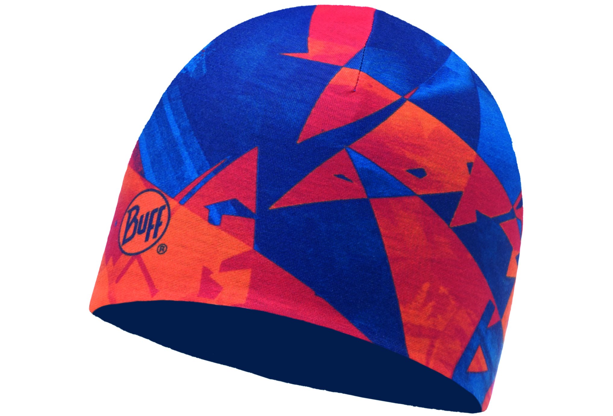 Buff Bonnet Microfibre Reversible Rush Multi Bleu