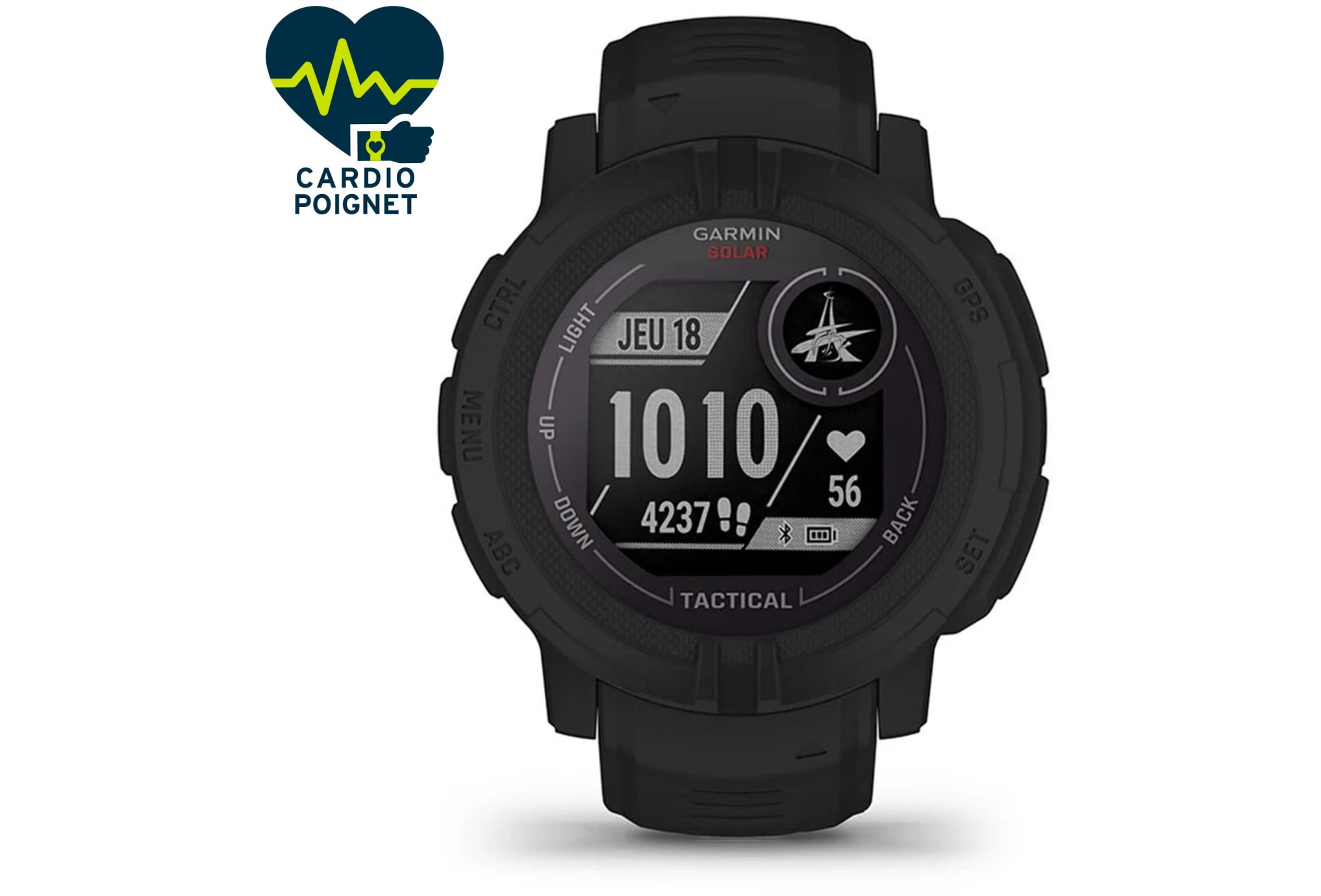 Garmin Instinct 2 Solar Tactical Edition Paris Fire Brigade special ...