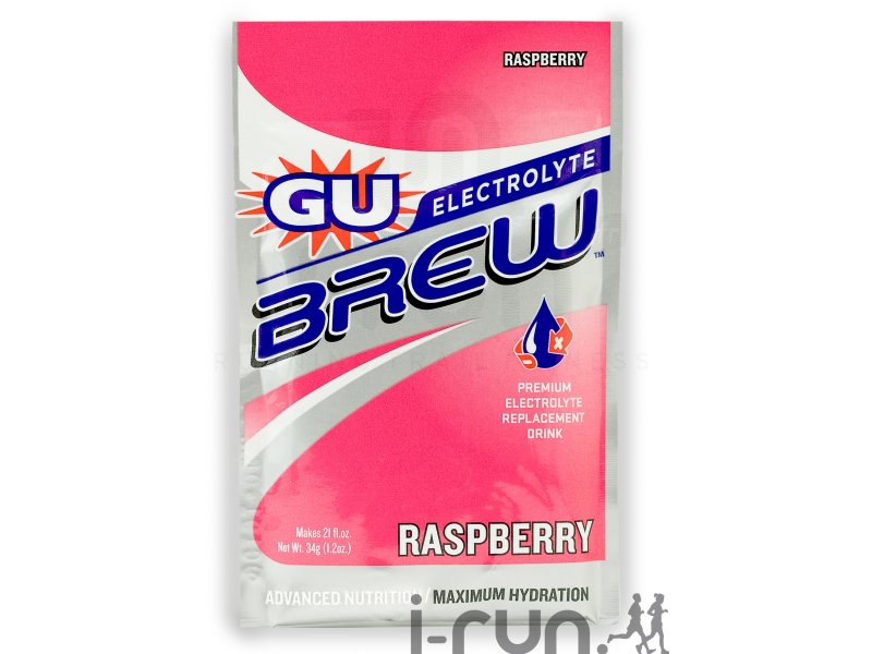 GU Boisson Electrolyte Brew Framboise