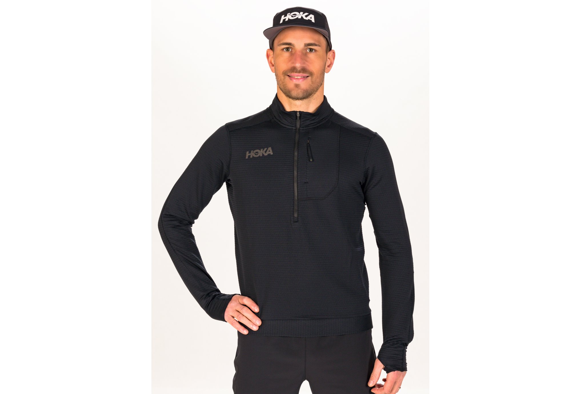 Hoka One One 1/2 Zip M special offer | Men Clothing T-Shirt Hoka One One