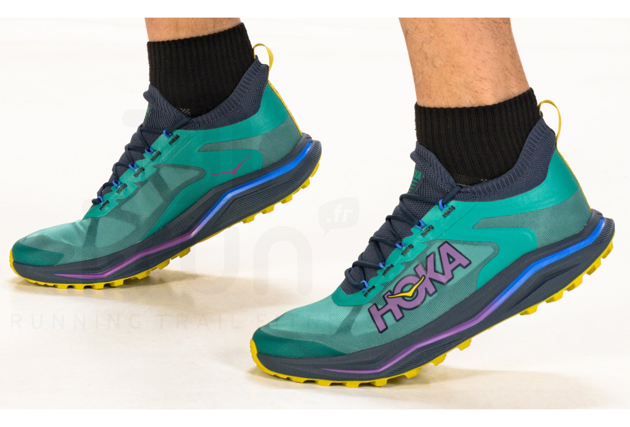 Hoka One One Zinal 2 en promoción | Hombre Zapatillas Senderos Hoka One One