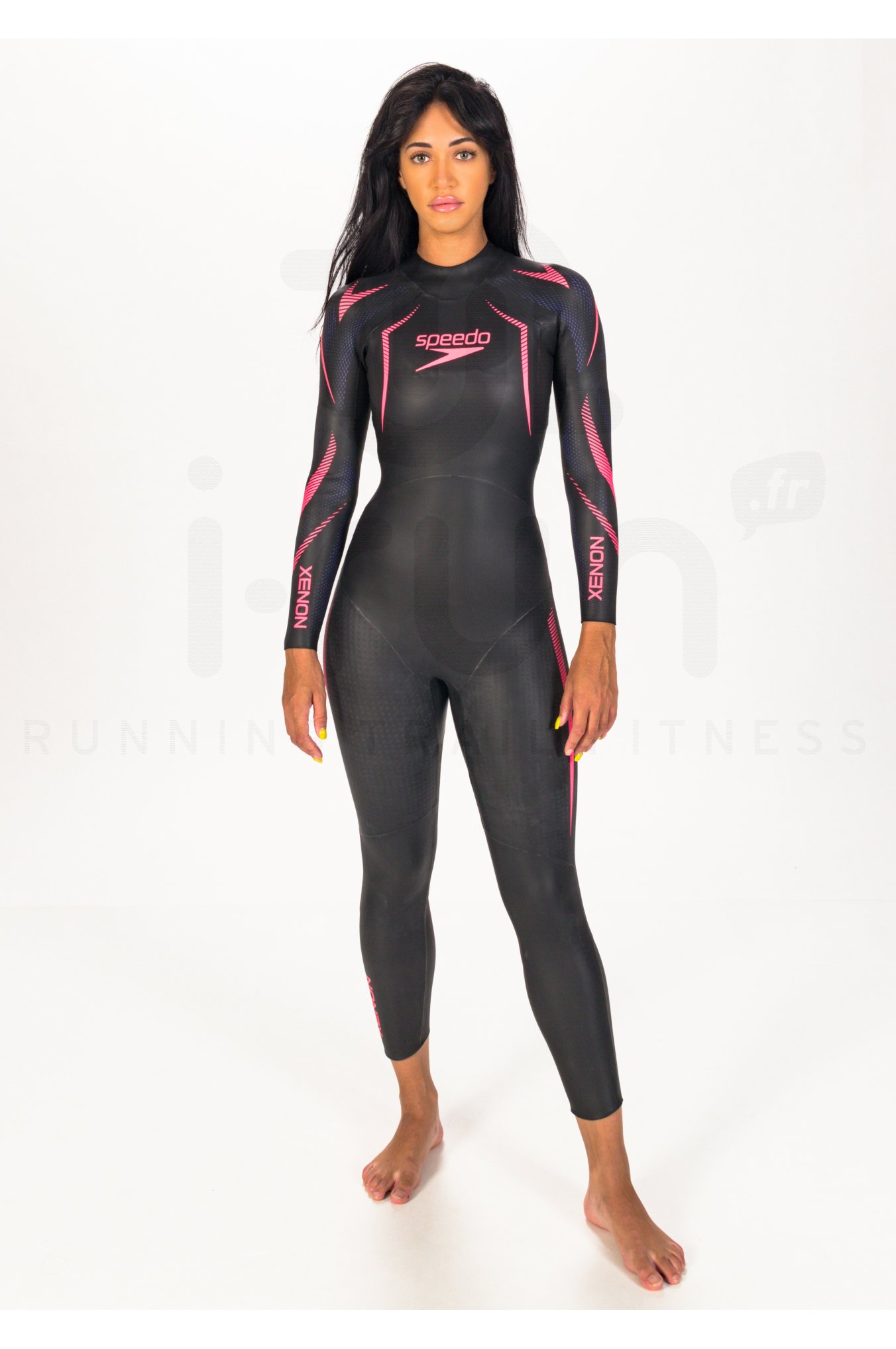 Speedo Naturefill Placement Digital Rippleback W femme pas cher