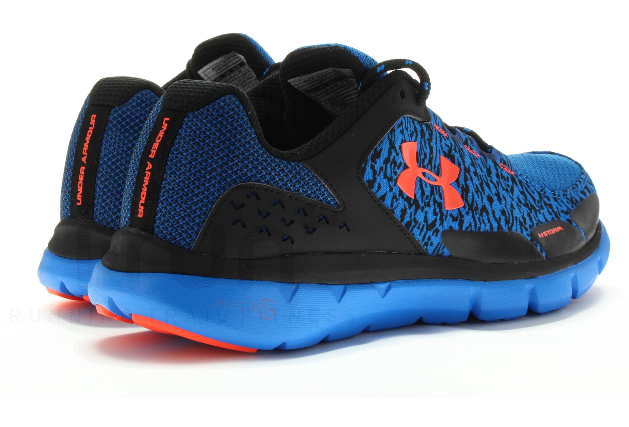 Under Armour Micro G Velocity RN Storm en promoción | Hombre Asfalto ...